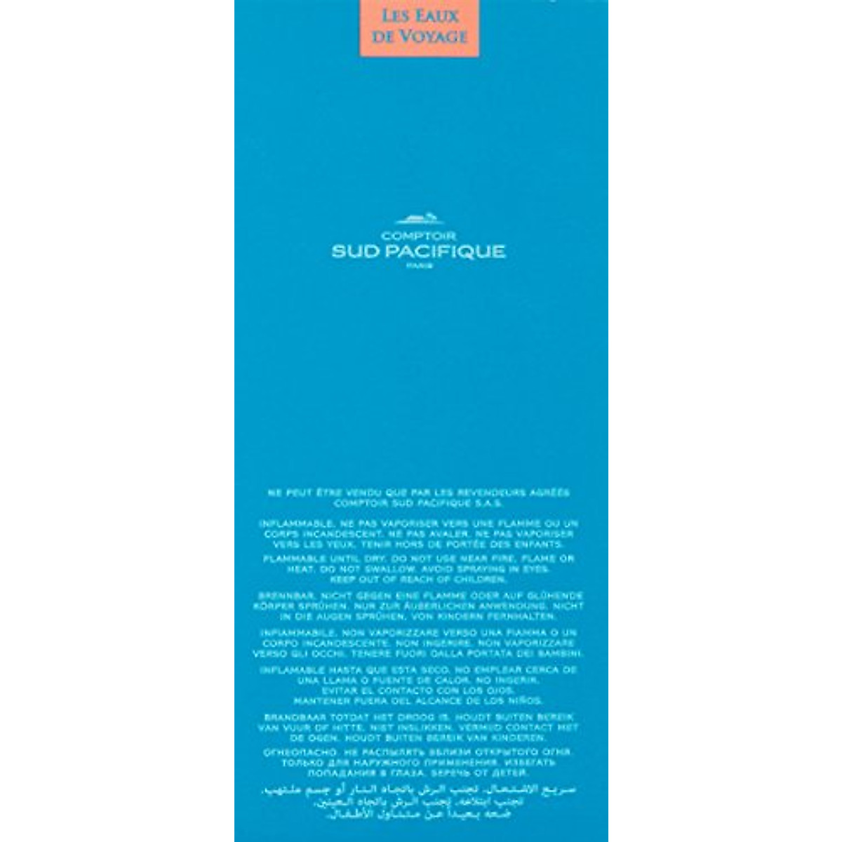 Comptoir Sud Pacifique Vanille Abricot Eau de Toilette Spray, 1 Fl Oz