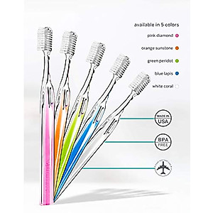 Supersmile Patented 45° Crystal Collection Toothbrush
