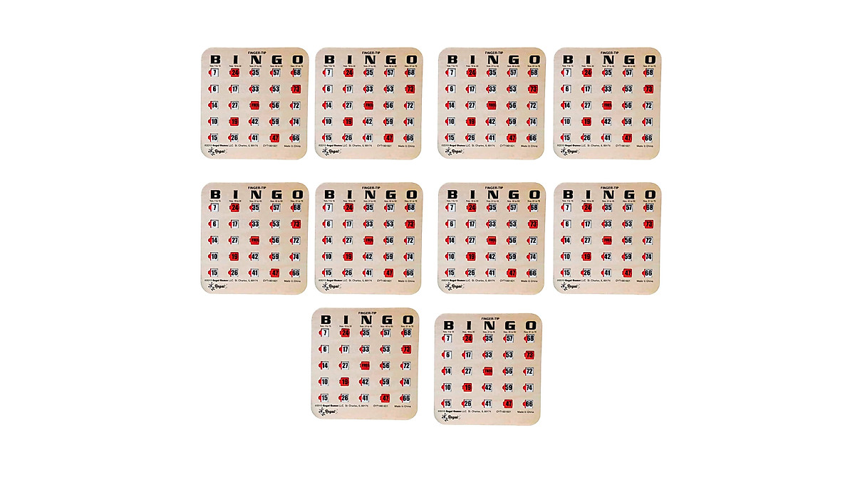 Regal Bingo Cards - 10 Pack for Endless Fun