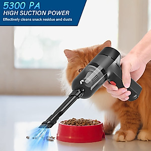 Goweto 3-in-1 Keyboard Vacuum Cleaner - Compressed Air Duster- Mini Vacuum- Computer Vacuum Cleaner- Canned Air Spray