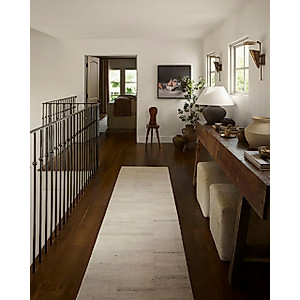 Loloi Amber Lewis x Loloi Rocky Collection ROC-03 Natural / Fog, 9'-3" x 13', Area Rug