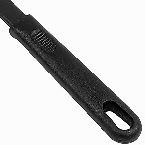 Tezzorio 12 3/4 inch Pot Fork, 410ºF Heat Resistant Black Nylon 2-Prong Meat Cooking Fork with Ergonomic Handle, Made for Carving and Serving Meat, Kitchen Gadgets for Serving and More