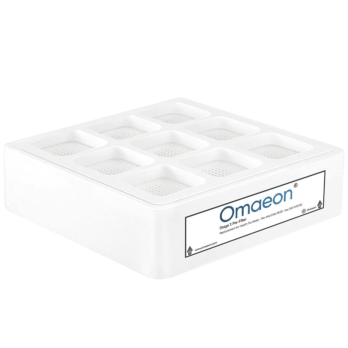 Omaeon Branded Pre-Filter Compatible with IQAir Pre-Max (F1) HealthPro Series F8(S)