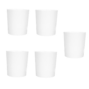 YARNOW 5pcs Planters Flowerpots Round Pot Gardening Balcony Bonsai Succulents Cuttings Succulent Little Porch for Seedlings Flowerpot Small Home All Garden Flowers Plant Container Snake