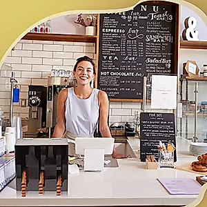 2 Pcs Acrylic Utensil Dispenser Cutlery Organizer with 3 Compartment Black Silverware Holder Plastic Flatware Caddy for Restaurant Party Picnic Office Cafe Countertop Kitchen Wedding Spoon Fork Straw