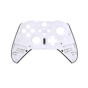 OEM Front and Back Housing Shell Replacement Kit for Xbox Elite Series 2 Controller - Includes Faceplate, Grip Cover, and Repair Tools (White)