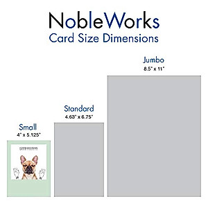 The Best Card Company - 20 Boxed Dog Cards with Envelopes (4 x 5.12 Inch) - Blank Assortment (10 Designs, 2 Each) - Dogs & Doodles AM6582OCB-B2x10