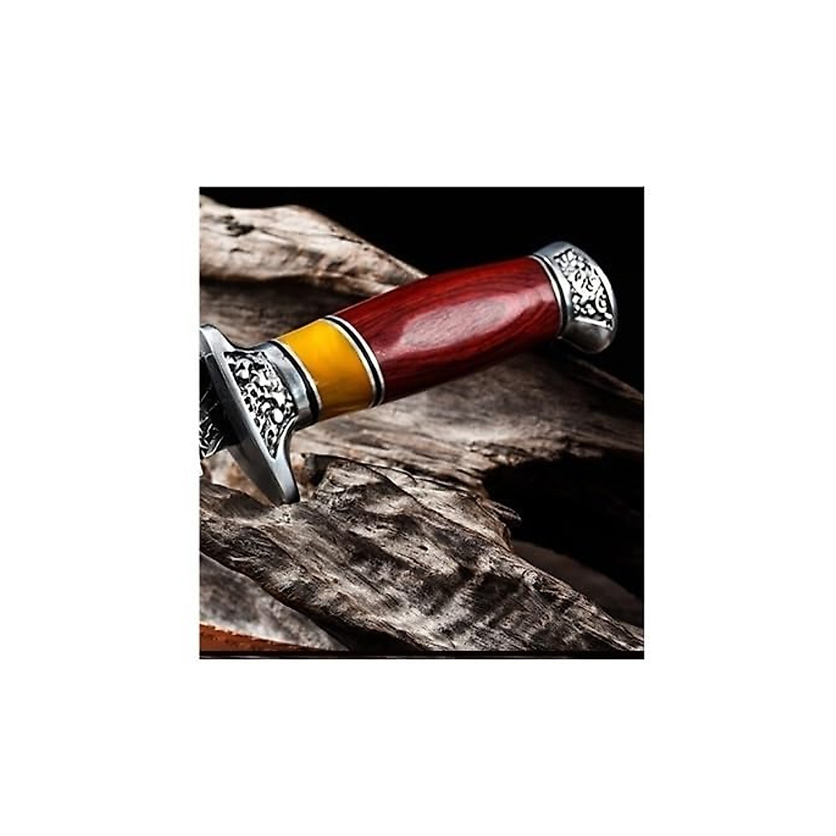 BRASSU Steel Head Knife Making DIY Knife Handle Hand Guard Hand Block Knife Knife Embryo Accessories Making Hand Guard castings