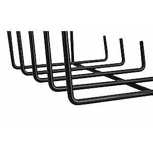 Artestia Rib Rack for Smoking and Grilling Barbecuing, Holds 4 Full Racks of Ribs, Non-Stick Rib Rack Fits 14" Gas Smoker or Charcoal Grill, Perfect Smoker Accessories Gift