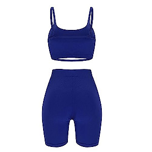 PANOEGSN Gym 2 Piece Outfits for Women Seamless Sports Bra High Waist Yoga Shorts Set Workout Athletic Tracksuit Sweatsuits 2023 Summer Fall Sexy Outfit For Women Naughty Track Orders To Be Delivered