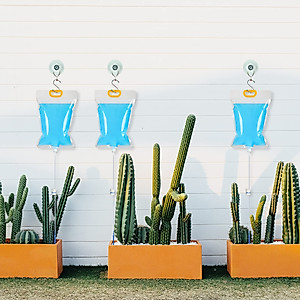 3Pcs 3.5 L Self Watering System for Plants While Away on Vacation,Plant iv Water Bag,Plant Waterer for Indoor Outdoor Potted Plant