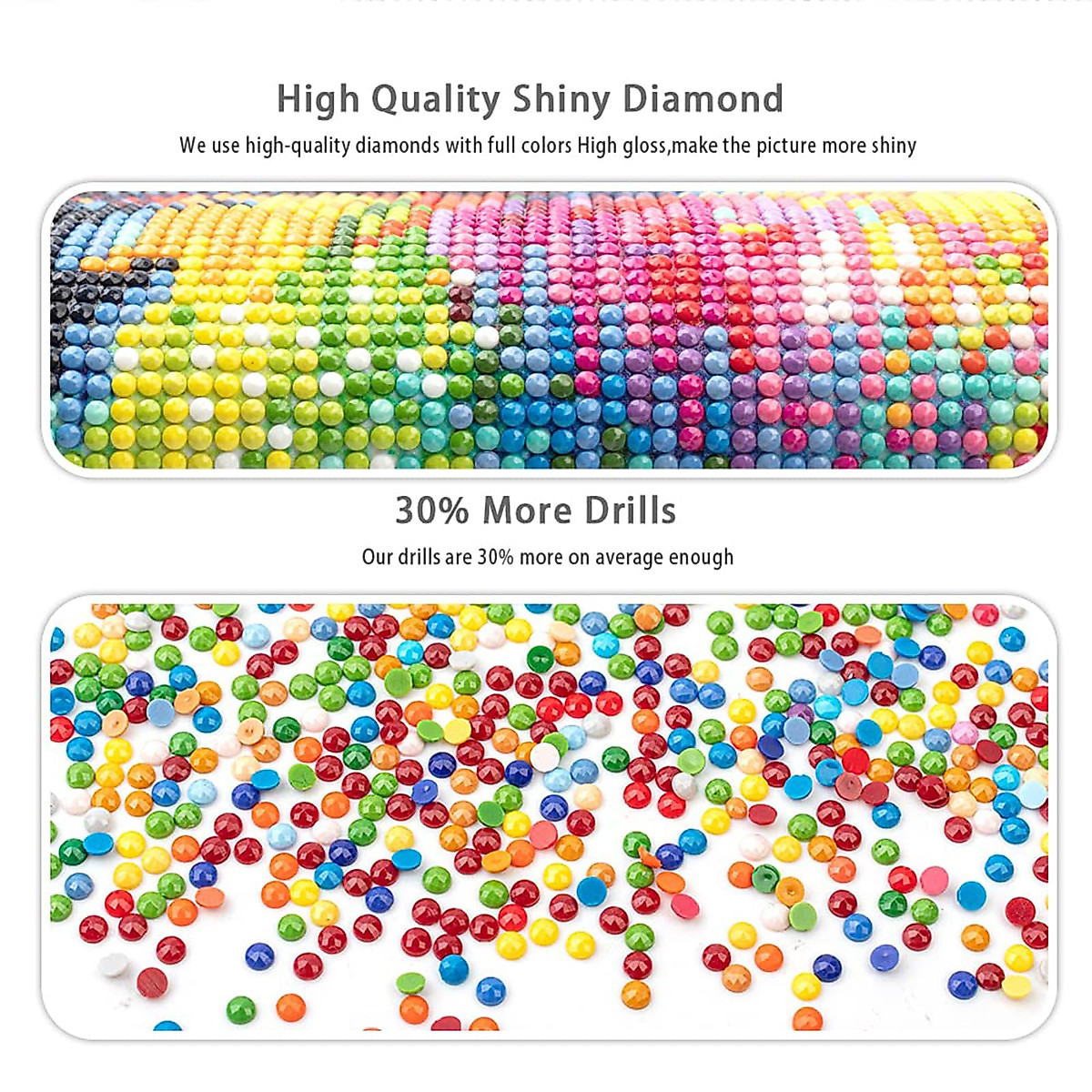 DCIDBEI Diamond Painting Kits 4 Pack 12x16inch Sexy Diamond Painting Angel Diamond Art Women Sexy Rose Diamond Painting for Adults Women Fairy Diamond Painting Art Sexey Woman Trippy Diamond Painting