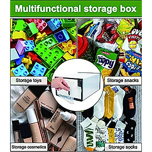 18 Pack Shoe Storage Boxes, Clear Plastic Stackable Shoe Boxes with Lids, Shoe Organizer Boxes for Closet,Space Saving Shoe Holder Sneaker Display Case, Shoe Containers Bins Boot Sneaker Storage Box