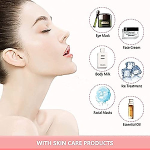 Gua Sha Facial Massage Tool for Face, Eyes, Neck, Body Skin Care Tools, Muscle Relaxing and Relieve Fine Lines and Wrinkles,Nature Jade Rose Quartz Gua Sha Massage Tool (Pink)