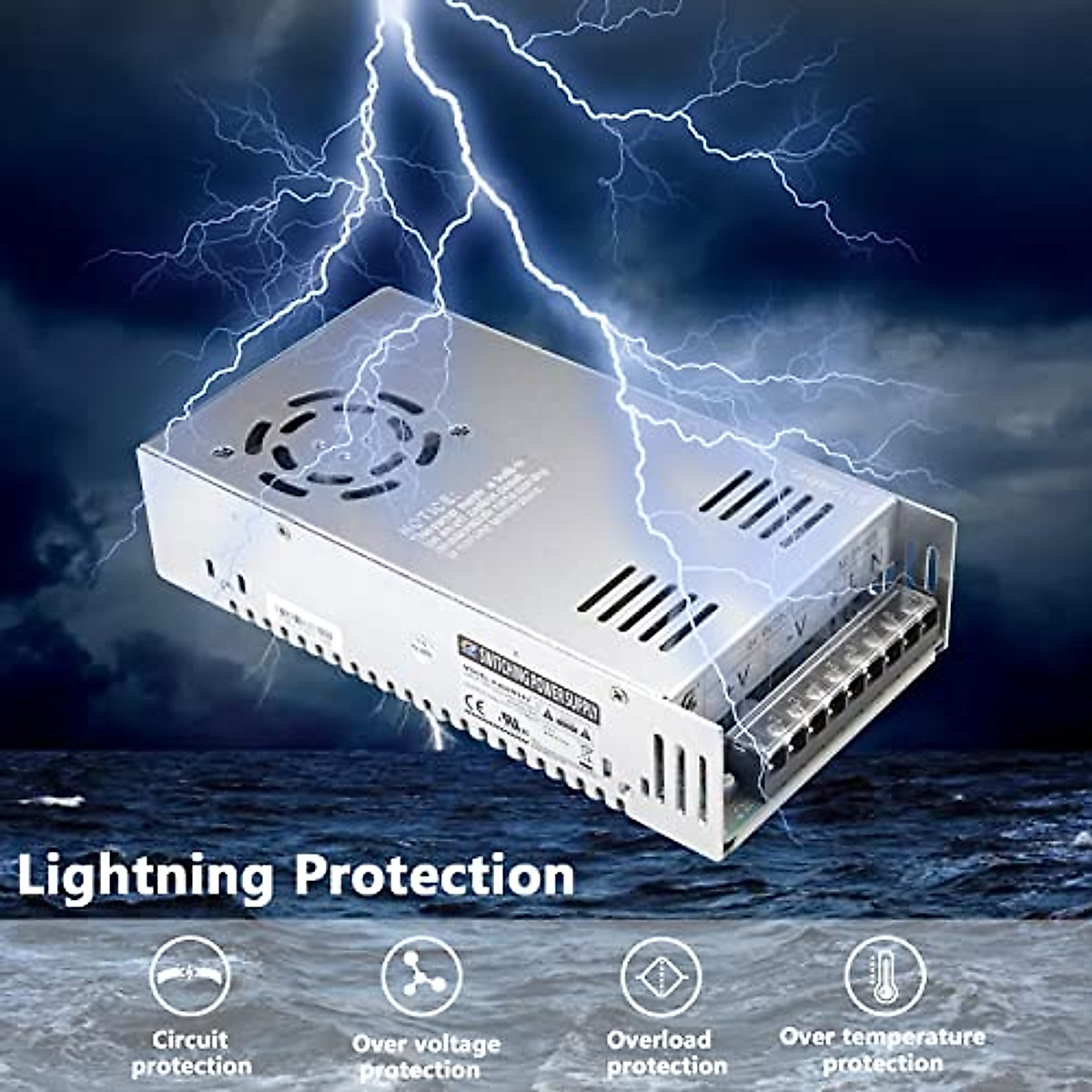 Chengliang Power Supply Dc 24v 17a 400w Original Ender 3 3D Printer Switching PSU UL Certified