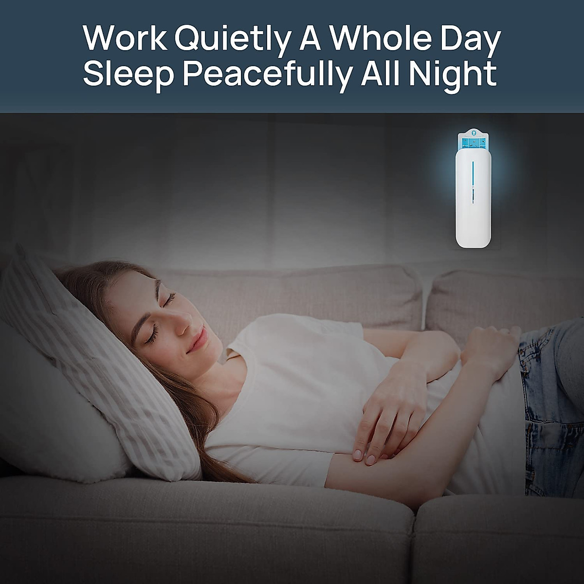 Mosquito Trap, Fly Traps for Indoors, Meilen Bug Zapper Flying Insect Trap Fruit Fly Traps Gnats Killer for Indoor Plants Yards Bedroom House Kitchen