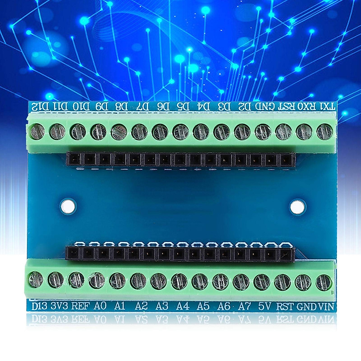 Fafeicy 1Pc IO Expansion Board, Terminal Adapter, V3.0 Compatible, USB, For Nano Controller, Personal Computer, Laptop