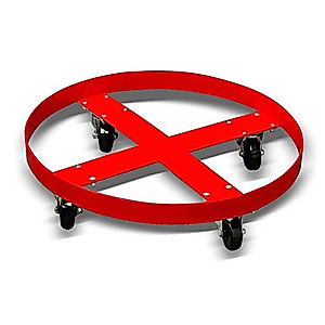 55 Gal Steel Drum Dolly