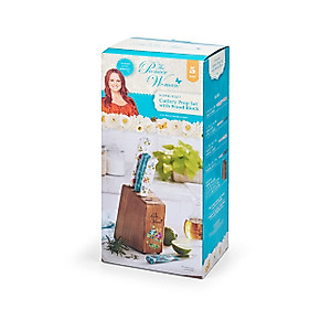 Blooming Bouquet 5pc Prep Set with Wood Block