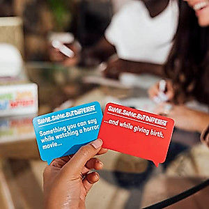 WHAT DO YOU MEME? Same Same But Different - The Party Game of Double Entendres – Adult Card Games for Game Night