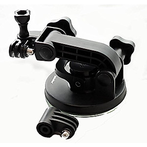 SublimeWare Suction Cup for Gopro Mount Car Windshield Window Vehicle Boat Camera Holder for Gopro Suction Cup Mount - for GoPro Hero 10 Hero 9 Black Max 360 Hero 8 Black Hero 7 Hero 6 HD