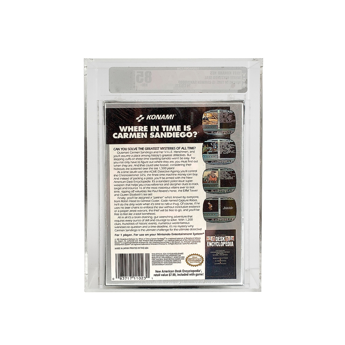 Where in Time Is Carmen Sandiego?