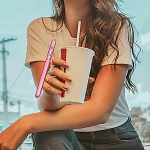 Wisdompro Case for iPhone 12 Mini, Cute Glitter Bling Sparkle Protective Case with Ring Kickstand, Women Girls Phone Case for 5.4 Inch Apple iPhone 12 Mini - Pink