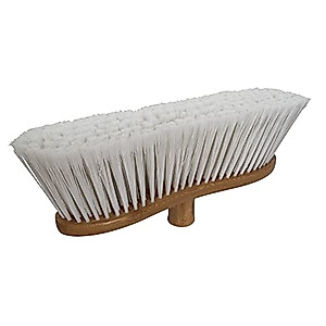 Harper Live.Love.Clean. Smooth Surface Bamboo Household Broom for Indoor Sweeping of Pet Hair, Dirt, Dust on Hardwood Floors, Tile, and Laminate