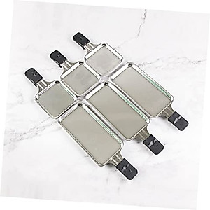 Hemoton 9 Pcs Bread Loaf Pans for Baking Pizza Plate Metal Serving Tray Baking Steel 9x9 Baking Pan Oven Baking Pans Stainless Steel Cake Pan Stainless Steel Baking Pan Rectangle Bakeware