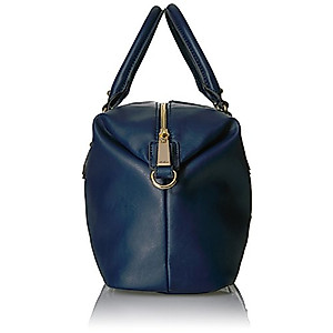 Tommy Hilfiger Jaden Satchel Crossbody Bag, Navy Polyvinyl Chloride