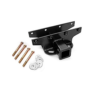 Rough Country Class III 2" Receiver Hitch for 2007-2018 Jeep Wrangler JK - 1051 Black