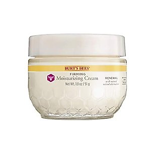 Burt's Bees Renewal Firming Face Cream, Anti-Aging Retinol Alternative, Moisturizing Natural Skin Care, 1.8 Ounce (Packaging May Vary)