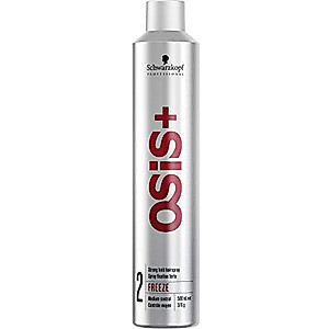 SCHWARZKOPF OSiS Freeze Finish 2 Strong Hold Hair Spray (Aerosol), 15 oz.