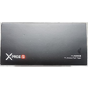 Godox XProII XProII-S XProIIS Flash Trigger for Sony TTL Wireless Transmitter 2.4G HSS 1/8000S Bluetooth Connection, New Hotshoe Locking Large Screen Trigger for Sony Cameras (XPro Xpro-S Upgraded)