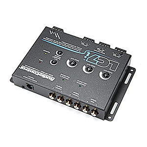 AudioControl LC7i Black 6-Channel Line Output Converter with Bass Restoration with ACR1 Remote for Audio Control Processors