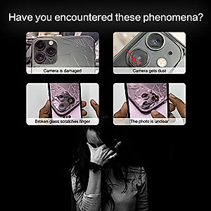 2PCS ASDAWN Back Camera Lens Glass Replacement for iPhone 12 and 12 Mini All Carriers,Rear Camera Lens Glass Replacement with Free Lens Film + Installation Manual + Repair Tool Set