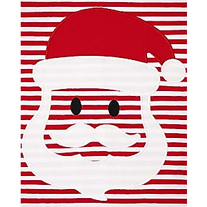 The Children's Place baby girls Family Matching Christmas Holiday Sets, Snug Fit 100% Cotton, Pajama Set, Santa Stripe, 8 US