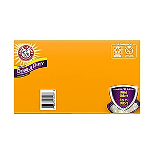 Arm & Hammer Double Duty Clumping Cat Litter, 40lb Box