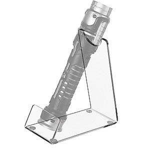 Cosmos Lightsaber Stand Desktop Lightsaber Holder Plate Stand Record Stand Decoration with Anti Slip Pad for Displaying Lightsaber Phone Photo Record Storage Recorder Instrument