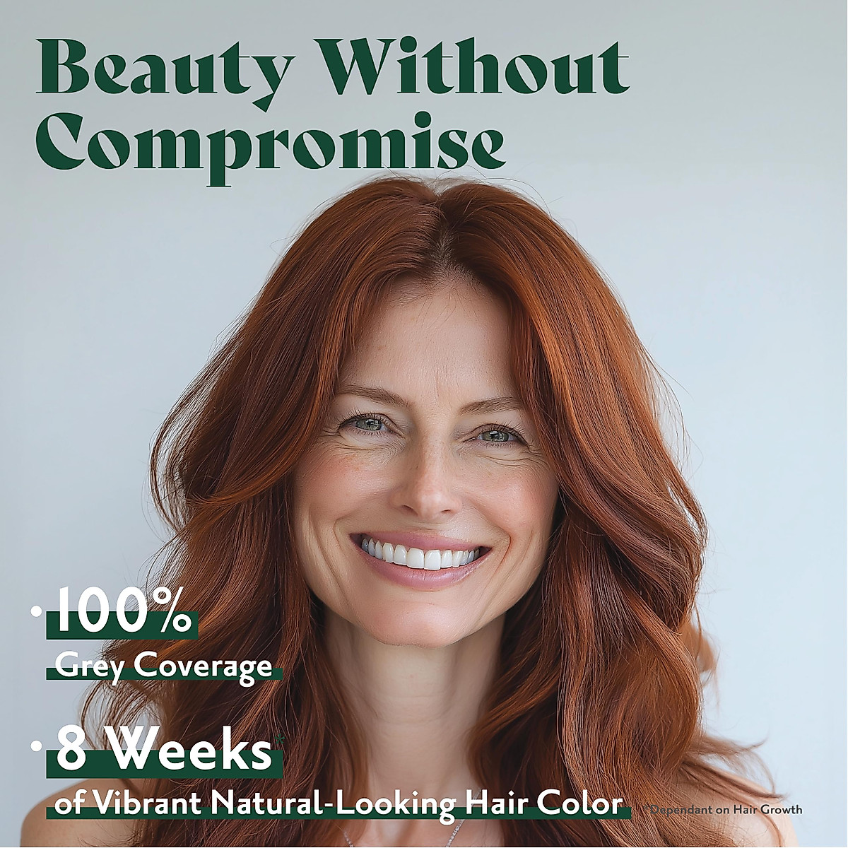 Herbatint Permanent Hair Dye For Women - 8R Light Copper Blonde - For Up To 100% Gray Coverage of Resistant Gray Hair - Ammonia-Free, Alcohol-Free & Vegan - Salon Influenced Hair Color 5.75 fl oz