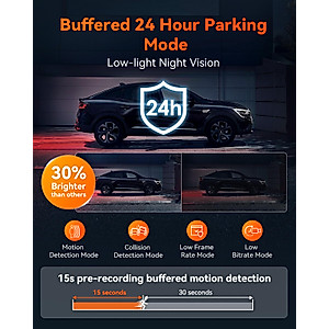 Vantrue S1 Pro 2.7K Dual Dash Cam Front and Rear, 5G WiFi 60FPS Hidden Dash Camera w/HDR Night Vision, STARVIS 2, Optional Remote Live View, GPS, Voice Control, 24/7 Parking Mode, Support 512GB Max