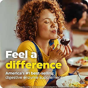 Enzymedica Digest Gold + ATPro, Maximum Strength Digestive Enzymes, Helps Digest Large Meals for Instant Bloating Relief, 240 Count