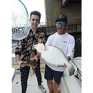 Uncle Mo’s Tackle - 12 Pack Fluke Flounder Killer Hi-Lo Rig – Multicolor Mylar Teaser for Saltwater – BKK Black Size 3/0 Octopus Hook -30lb Heavy Duty Mono 2ft Long-Black Duo-Lock Snaps