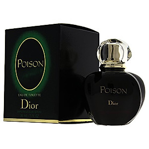 Christian Dior Poison Eau de Toilette Spray for Women, 1 Ounce