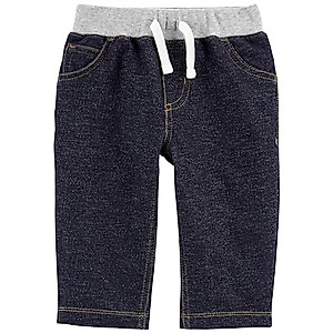 Carter's Baby Boys' Denim Pants 12 Months Blue