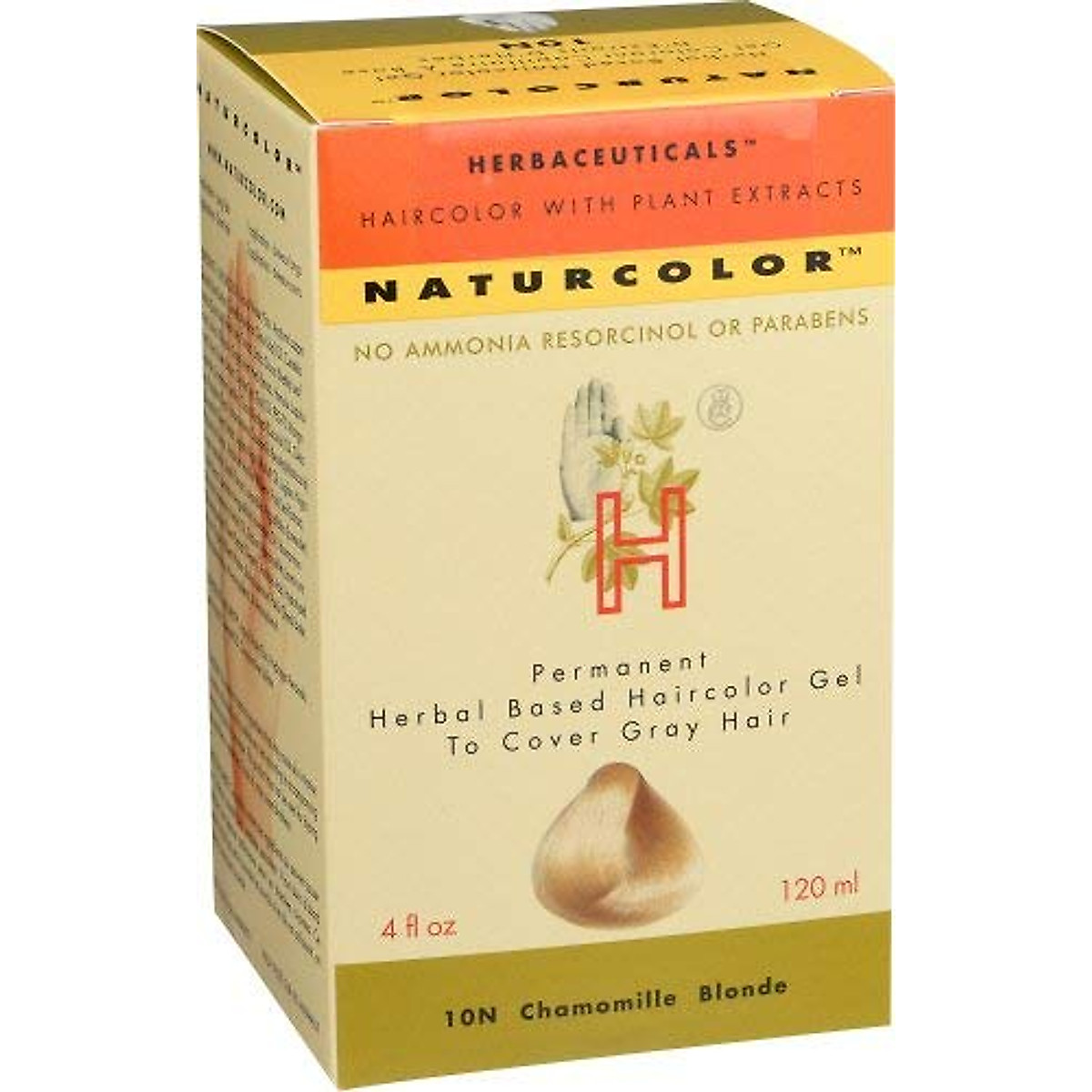 naturcolor Haircolor Hair Dye - Chamomile Blonde, 4.08 Fl Oz (10N)