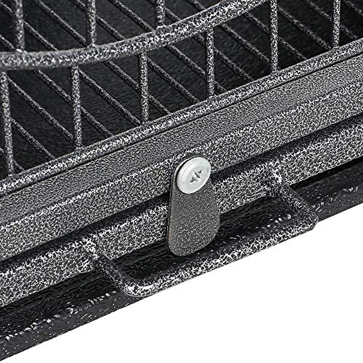 Topeakmart Large 6-Tier Ferret Cage Playpen, 52 Inch Metal Small Animals Hutch with 3 Doors/Bowl/Water Bottle/Tray, Rolling Pet Home for Lovely Chinchilla/Squirrel, Black, Easy Assembly