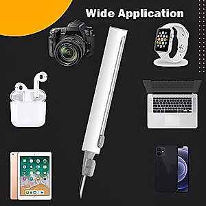 Airpod Cleaner Kit，Earbud Cleaning Kit for Airpods Pro 1 2 3, Xsusmdom Cleaning Pen for Wireless Earbuds, 3 in 1 Multi-Purpose case Cleaning Tool