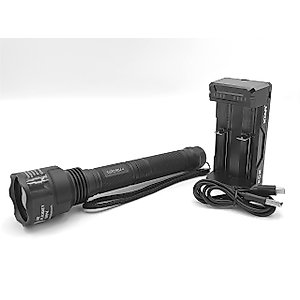 Convoy C8 + 365nm UV LED Flashlight with Patented Glass Filter