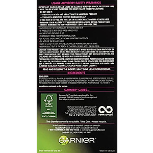 Garnier Hair Color Olia Ammonia-Free Brilliant Color Oil-Rich Permanent Hair Dye, 9 1/2.1 Lightest Ash Blonde, 1 Count (Packaging May Vary)